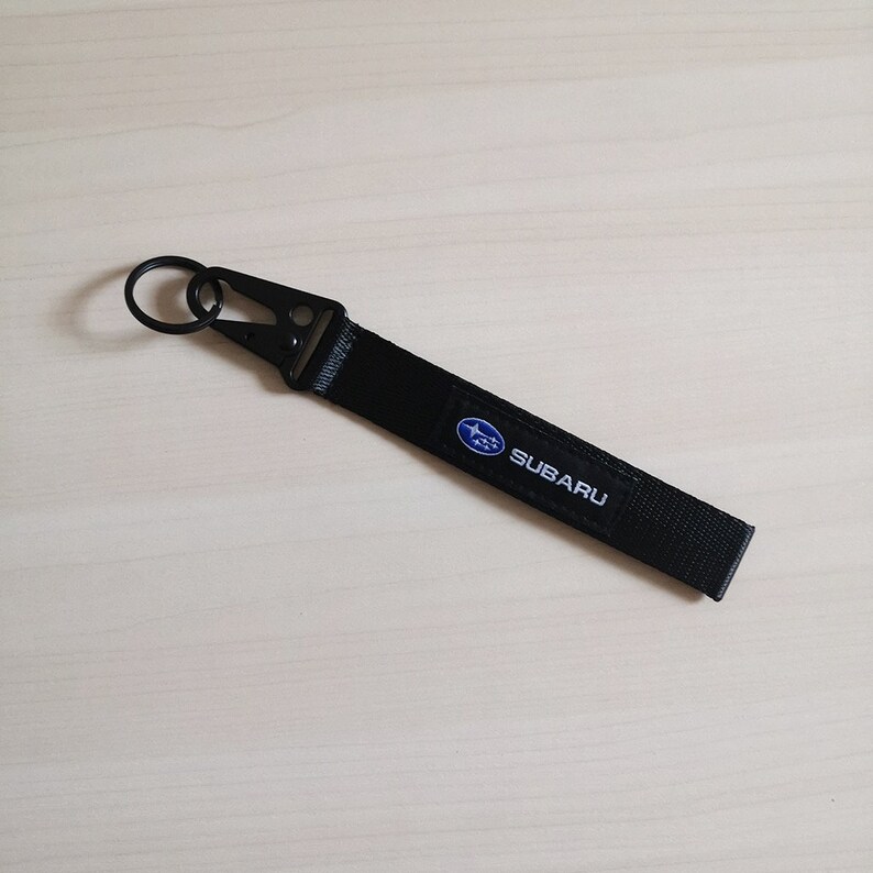 JDM Racing Subaru Car Keychain Lanyard Metal Key Holder Key Ring ...