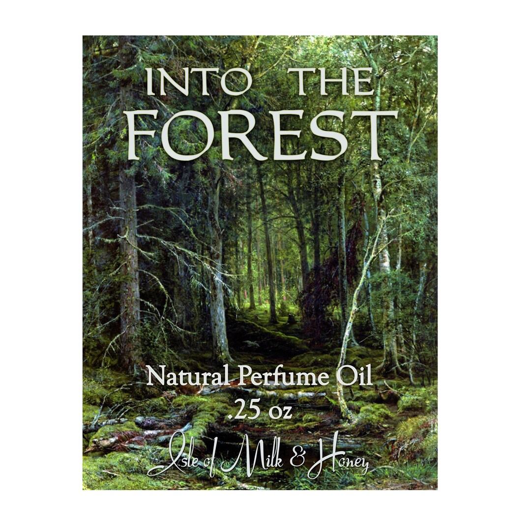 Into the Forest Perfume Oil Black Spruce Fir Needles Cedarwood Pine ...