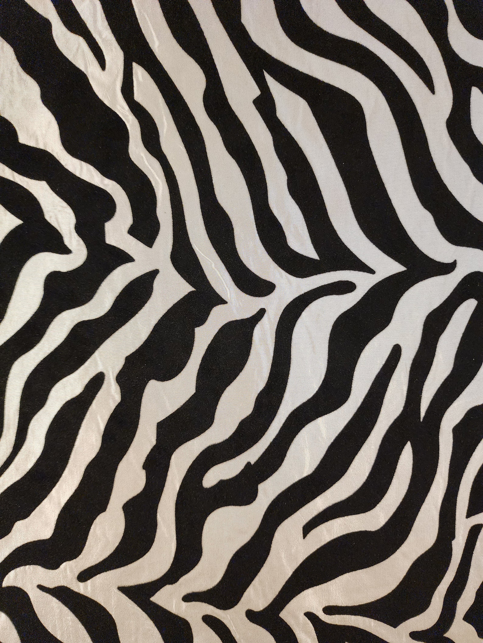 Zebra Skin Nylon Taffeta Decorating/dress Fabric By-the-yard - Etsy