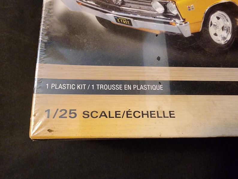 AMT '67 Chevelle Pro Street 1/25 Scale Plastic Model Kit Sealed - Etsy
