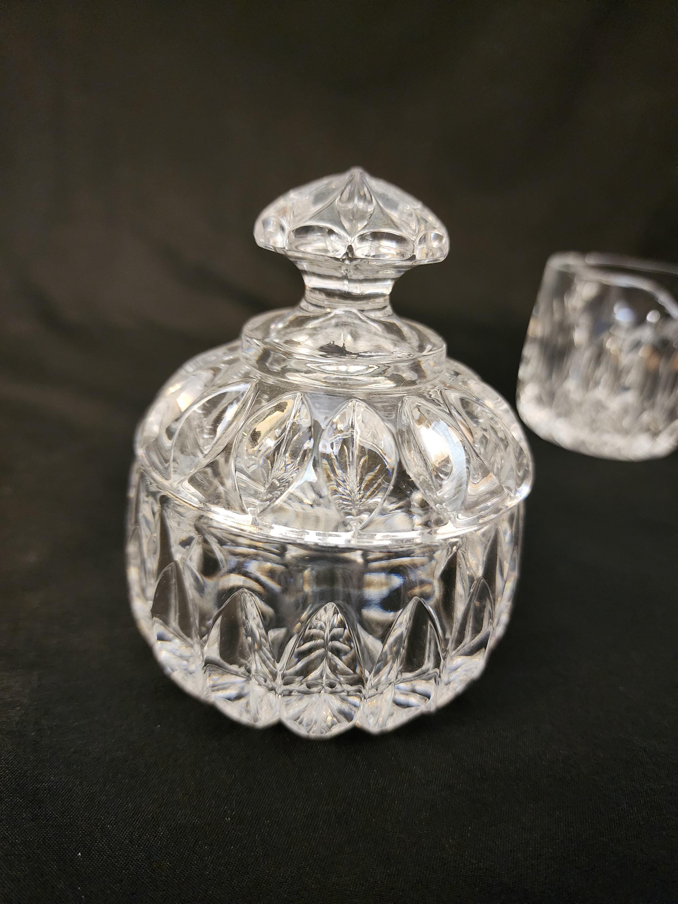 Vintage Gorham Full Lead Crystal Althea Creamer and Sugar Bowl B54 - Etsy
