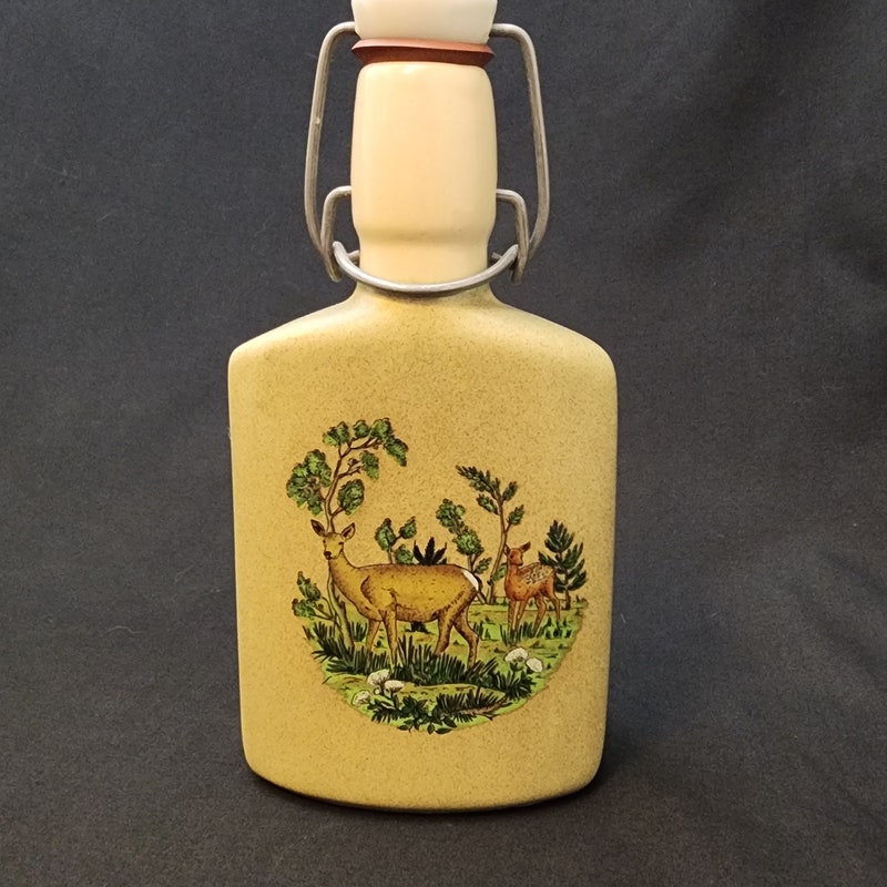 Ceramic Flask - Etsy