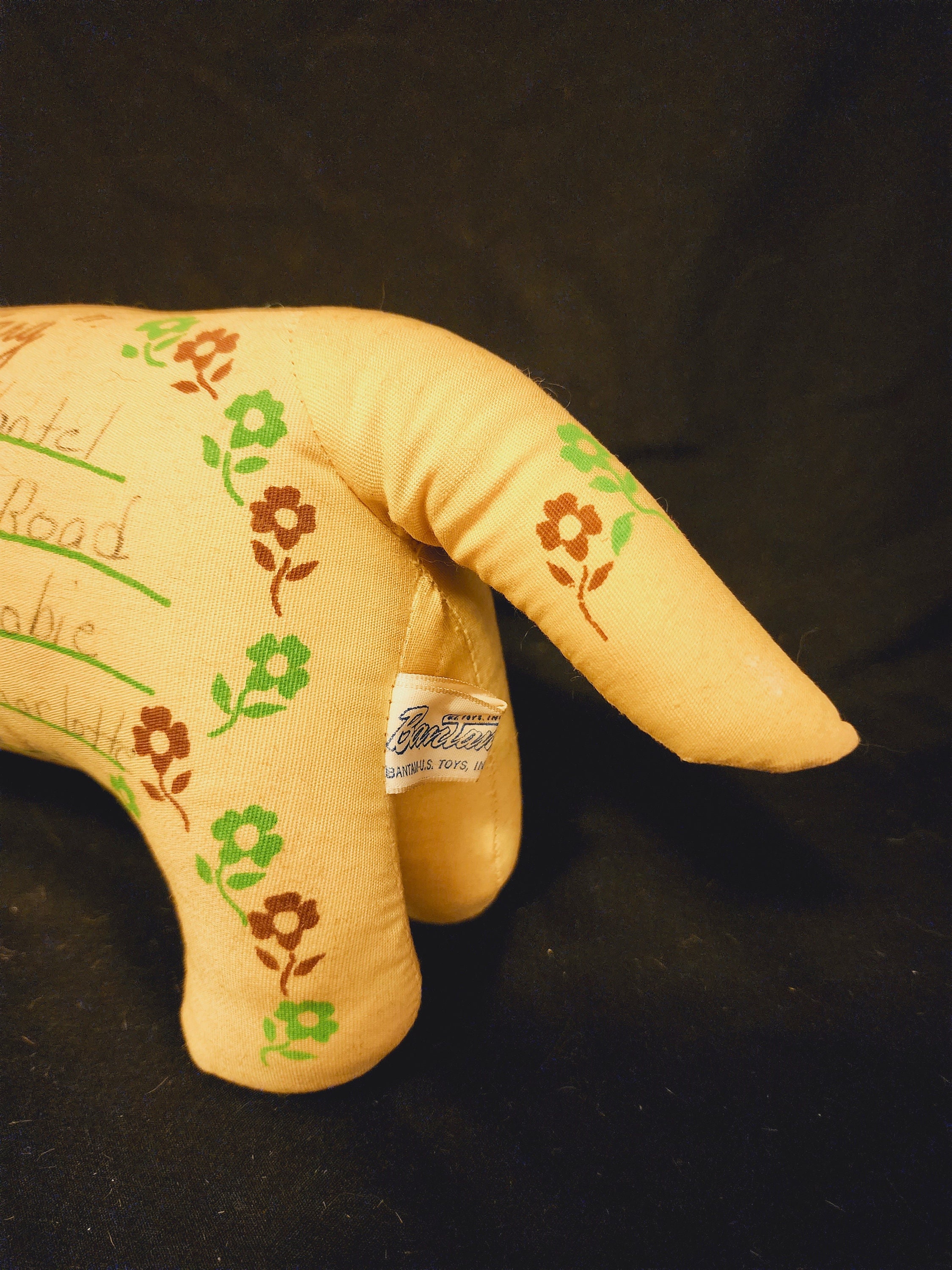 Vintage Girl Scout doggie Diary Signature Stuffed - Etsy