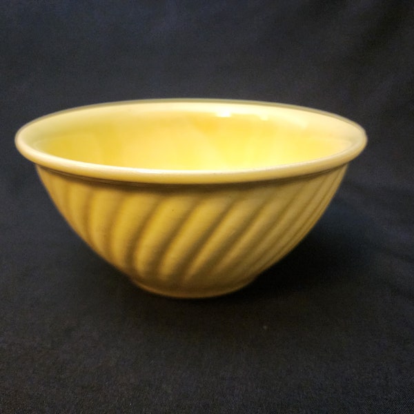 Yellow Ware Bowl - Etsy