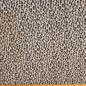 Snow Leopard Animal Print Dress/decorating Fabric By-the-yard Qty ...