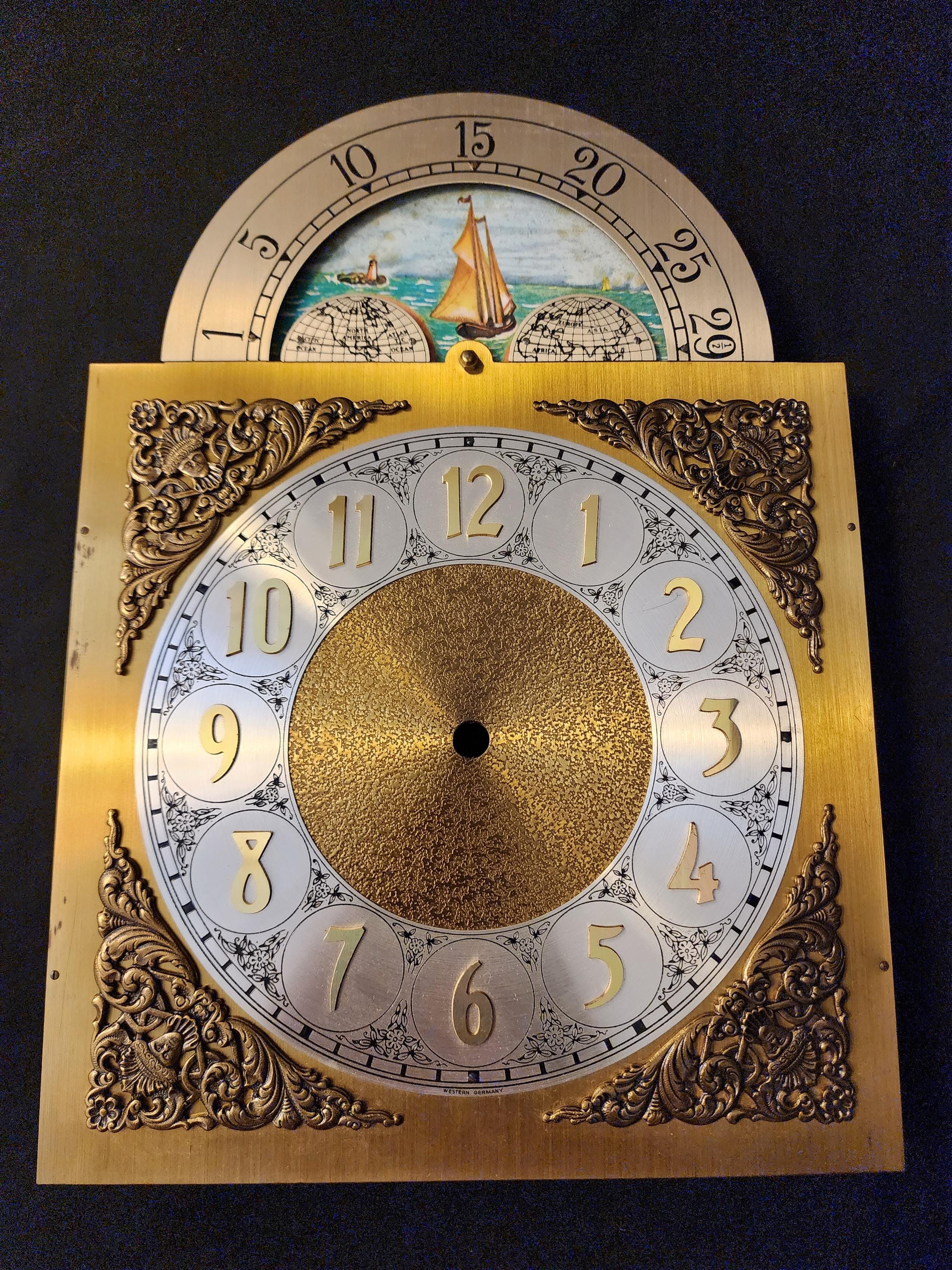 Grandfather Clock Face Plate