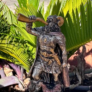 Heimdall MINIATURE Statue Norse Gods - Etsy