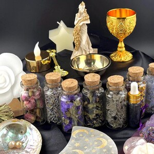 Greek Goddess Hera Full Altar, Hera Statue Mini, Chalice, Hera Offering ...