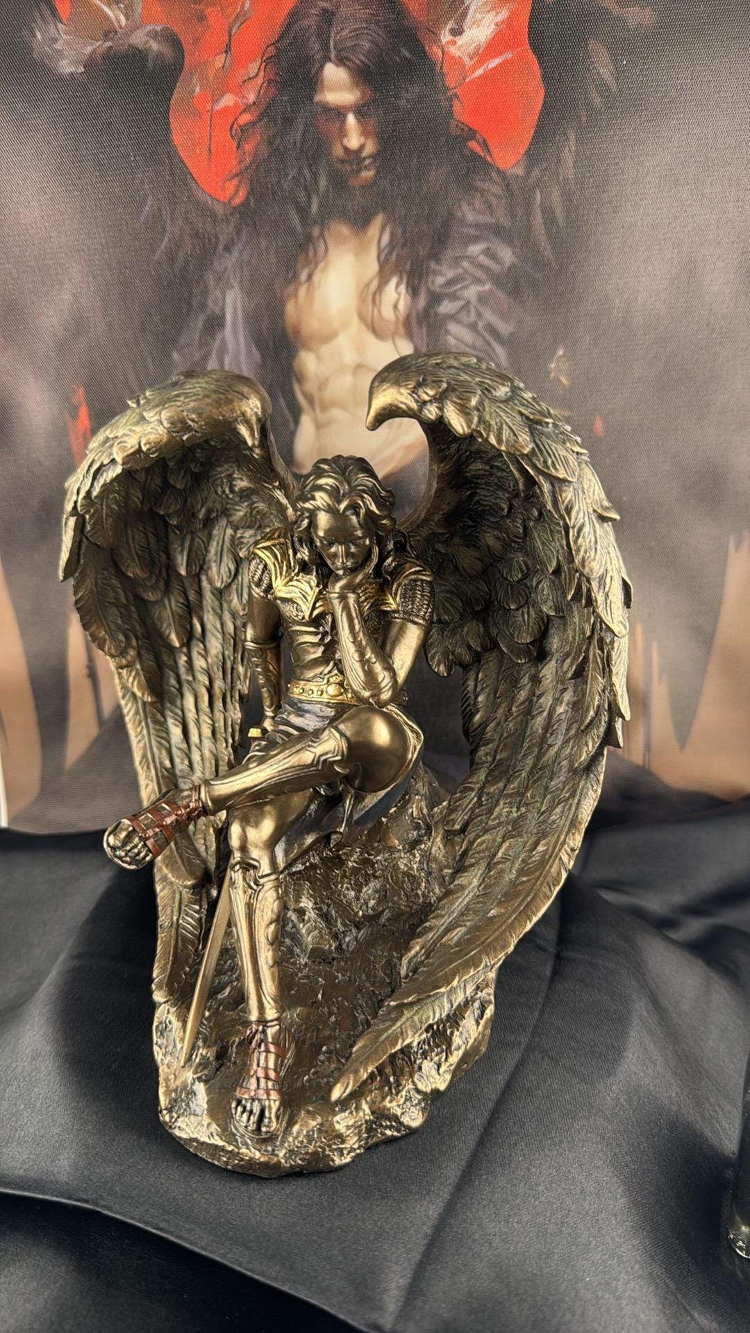 Lucifer Morningstar, Fallen Angel, Lucifer Complete Altar Decor Set - Etsy