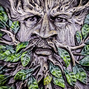 Greenman, Oak Tree, Ent, Forest God ,altar Trinket Jewlery Box - Etsy