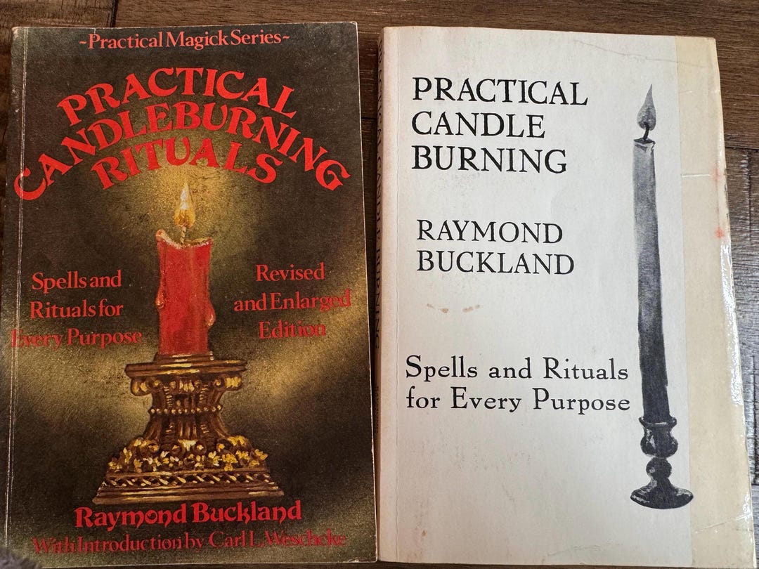 Rare Ritual Books, First and Second Printing 1970 1976 Practical Candle ...
