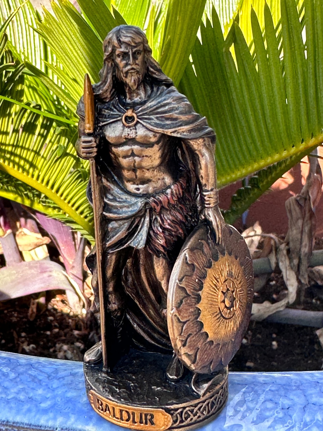 Baldur Norse God Statue MINIATURE 3.5 In - Etsy