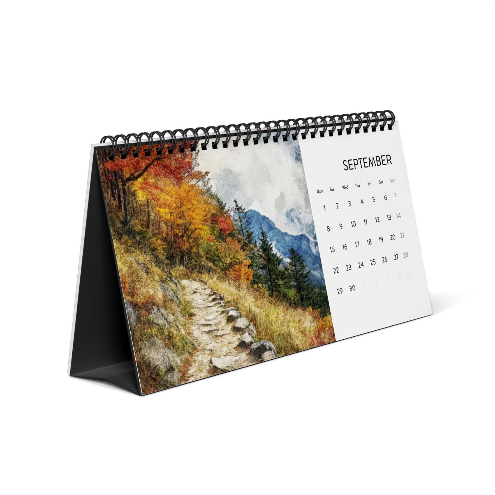 Desk Calendar 2025 Japanese Art - Japan Desk Calendar Zen Wall Art 2025 ...