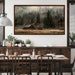 Rustic Cabin Art | Textured Forest Wall Art - Large Landscape ...