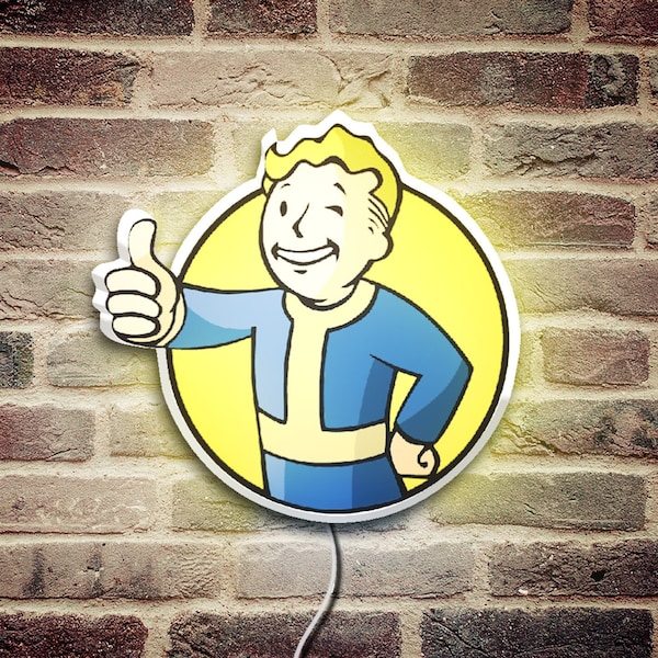 Fallout Led Sign - Etsy