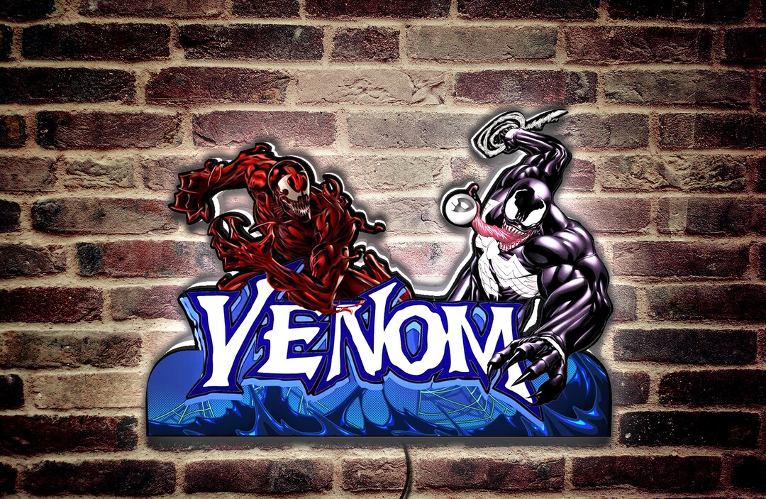 Ultra Rare Venom Pinball Topper LED Lightbox - Fully Dimmeable - USB ...