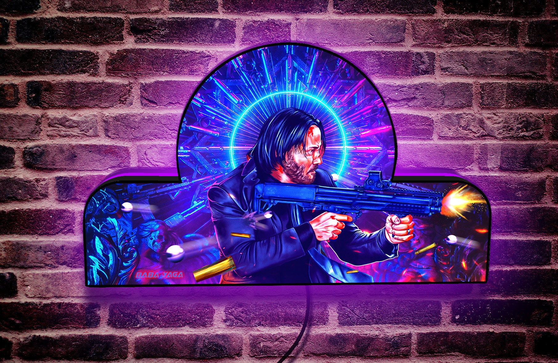 Ultimate John Wick Pinball Topper LED - USB - DIMMABLE - Limited ...