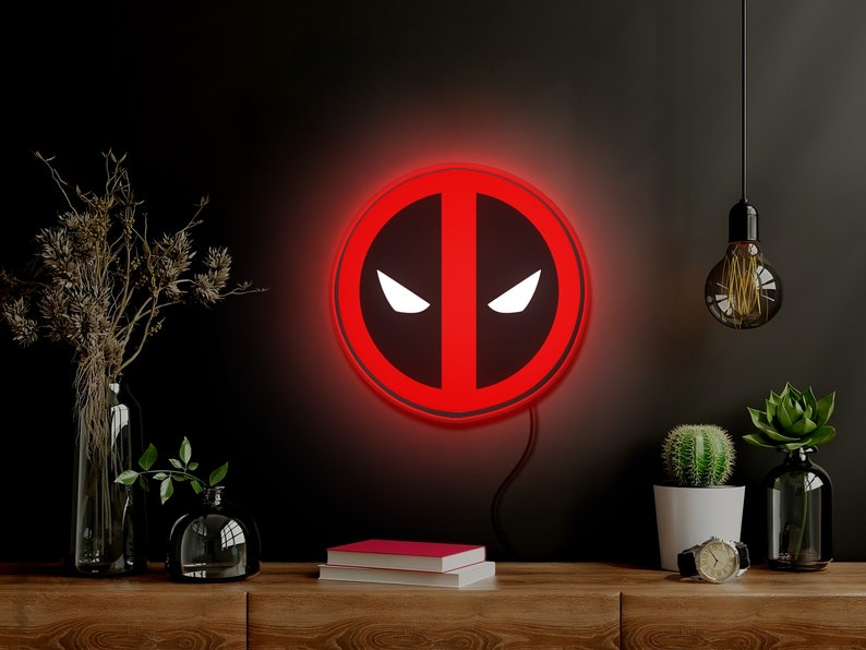 Custom Deadpool Pinball Topper LED Lightbox - Enhance Your Gaming Experience! - Etsy