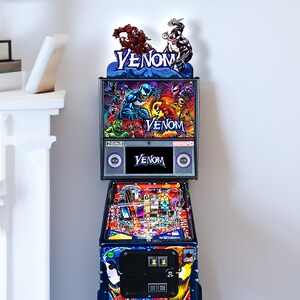Ultra Rare Venom Pinball Topper LED Lightbox - Fully Dimmeable - USB ...