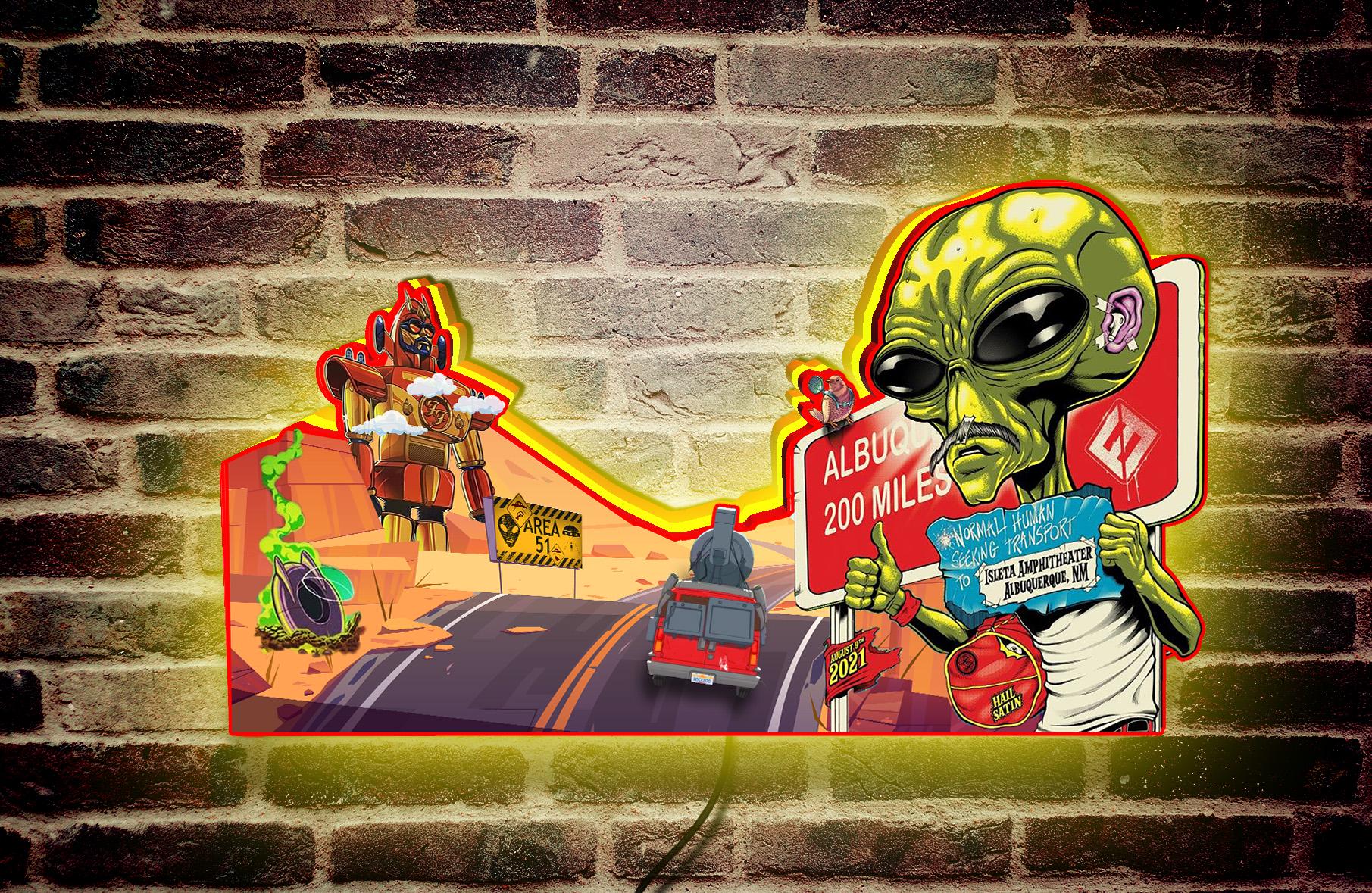 Foo Fighters Pinball Topper New LED Lightbox | Rock 'n' Roll Fun ...