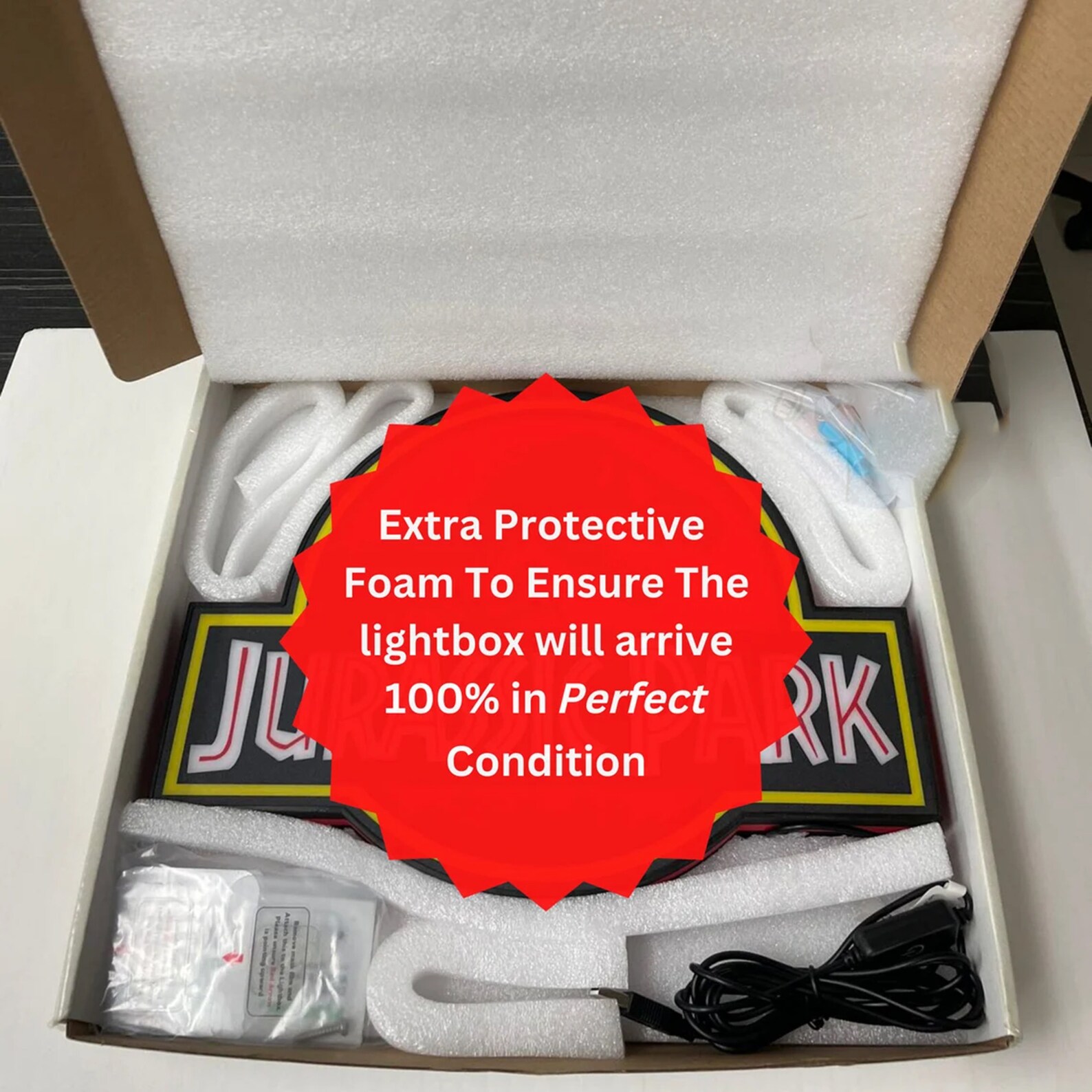 Unique Pulp Fiction Vincent & Jules Pinball Topper LED Lightbox ...