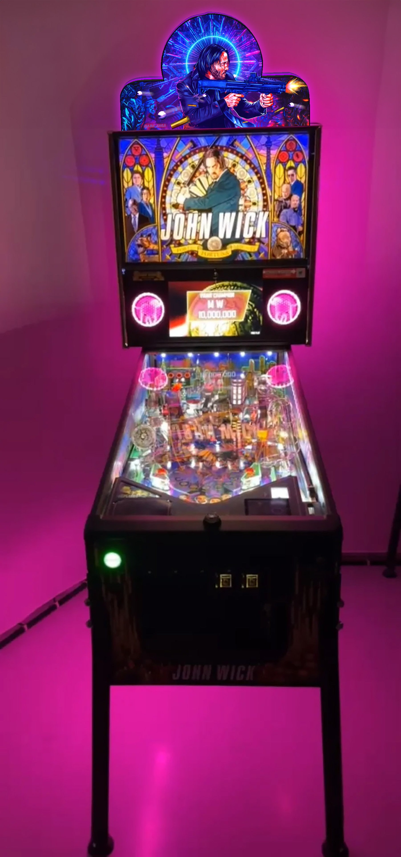 Ultimate John Wick Pinball Topper LED - USB - DIMMABLE - Limited ...