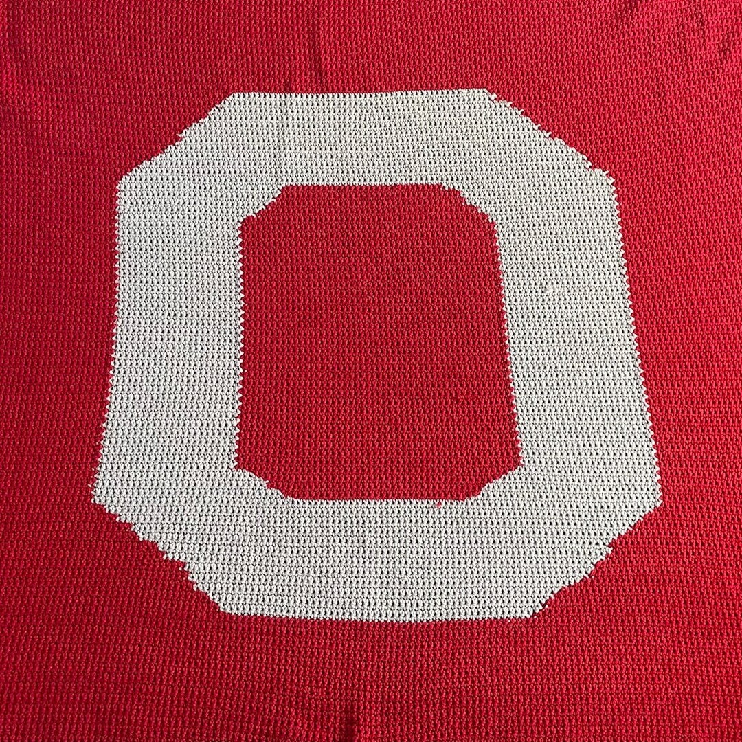 Block O 6' X 6' Crochet Blanket Pattern - Etsy