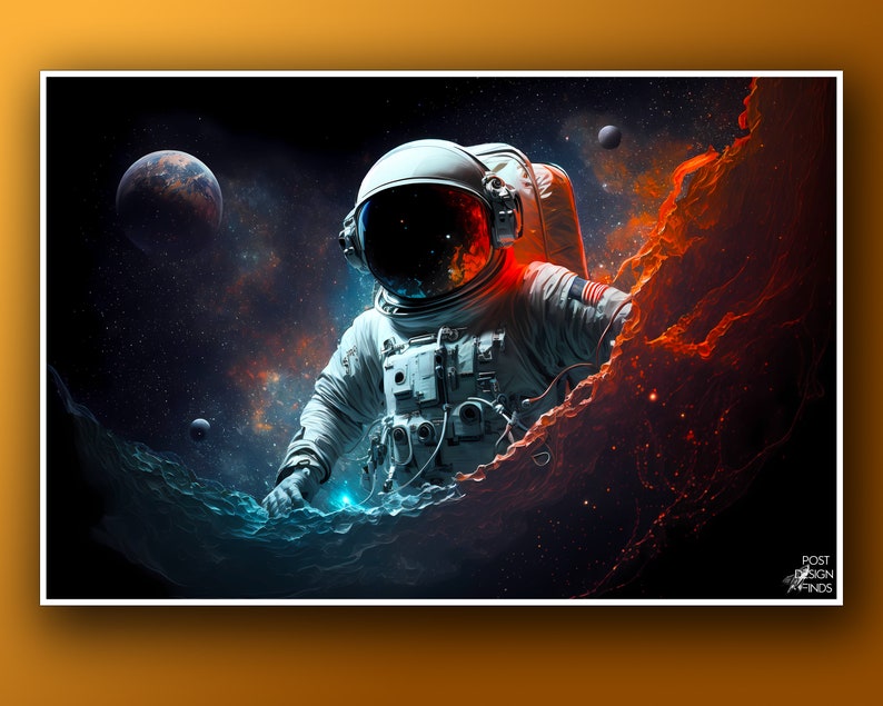 Astronaut Floating in the Milky Way | NASA Space Cosmic, Beautiful ...