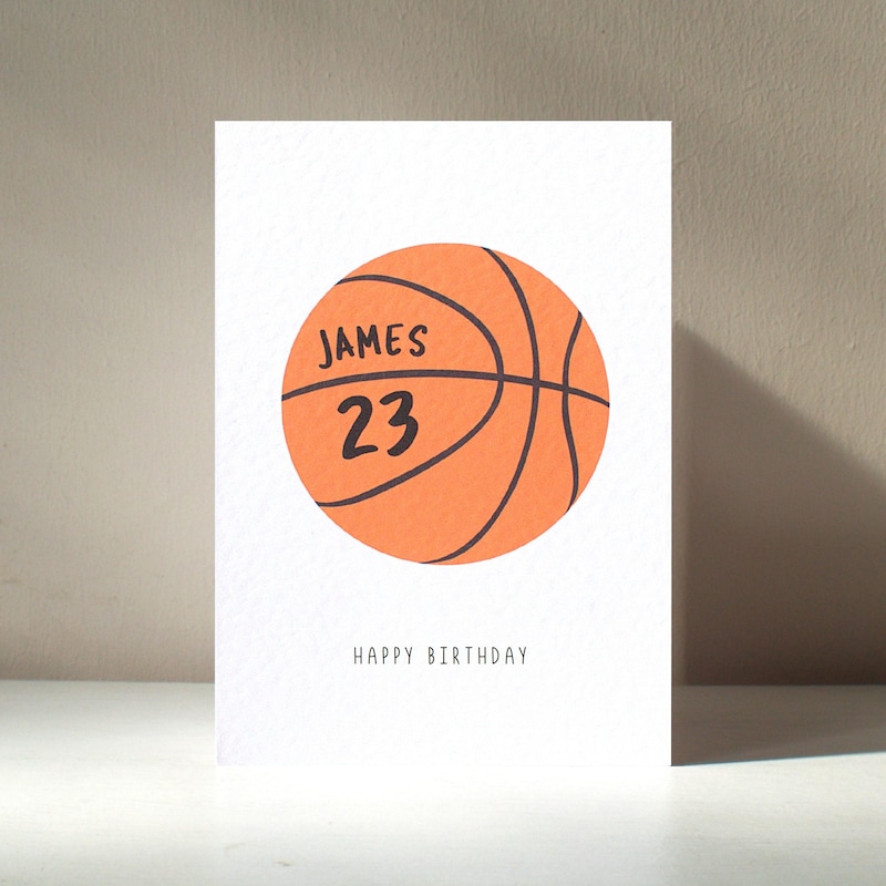 Jordan Birthday Card - Etsy UK