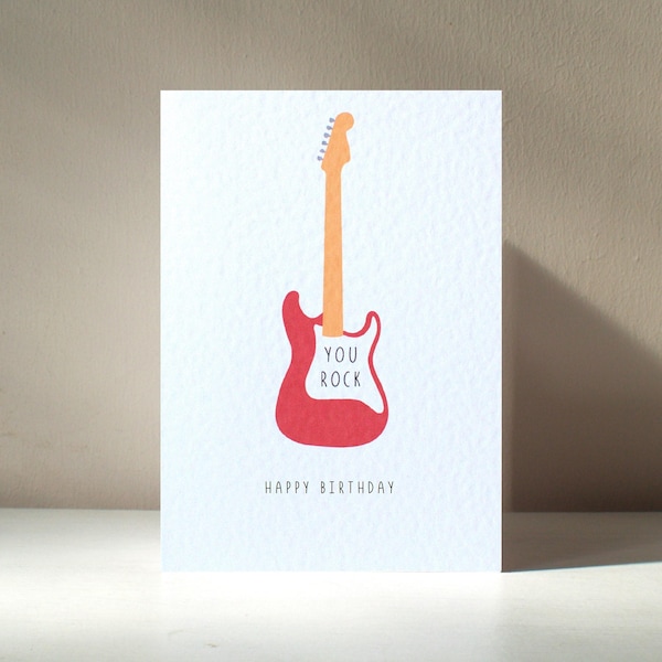 Blank Rock Star Cards - Etsy UK