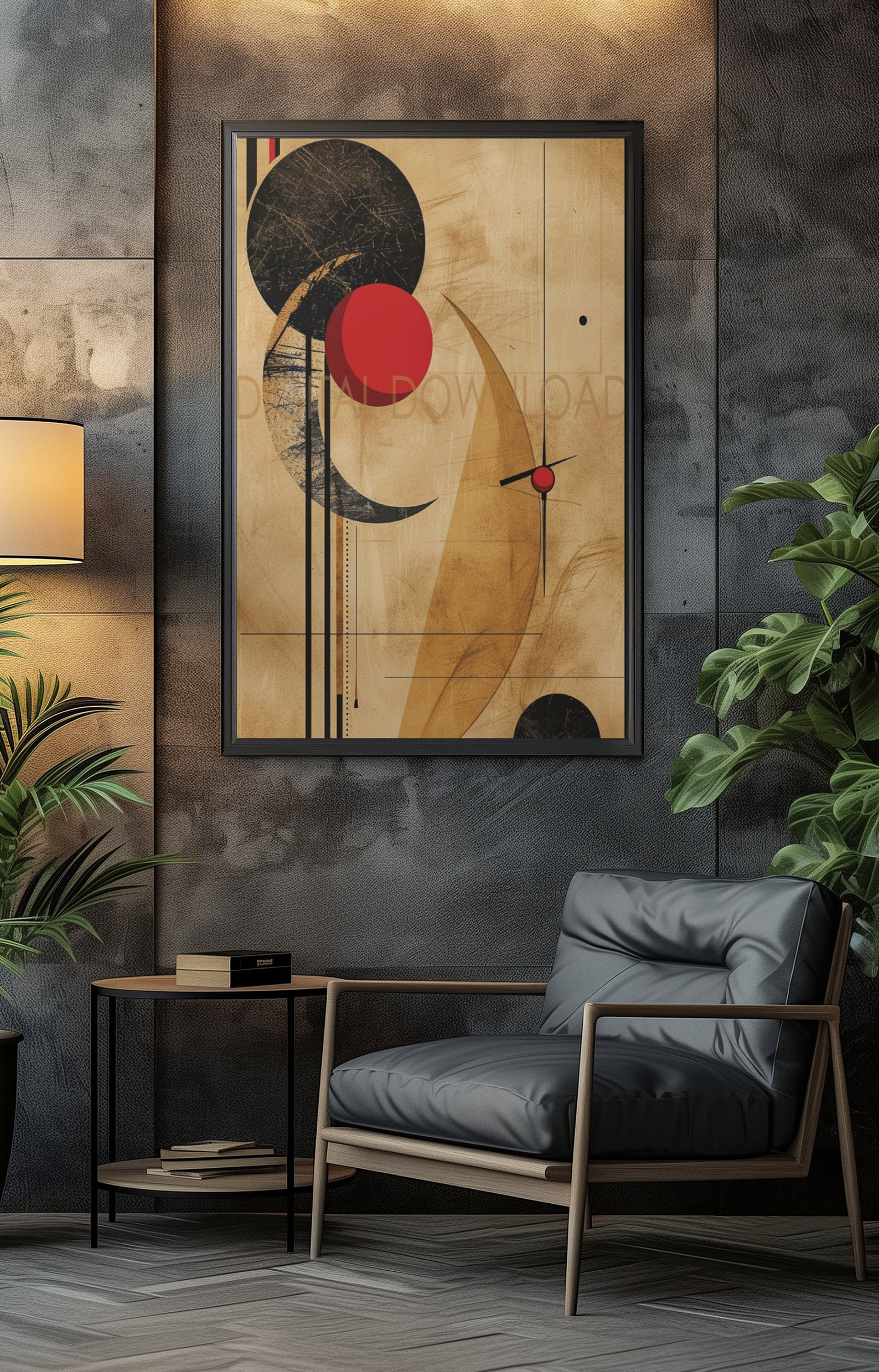 Baha Abstract Study 1 - AI Digital Download | Digital Art | Art and ...