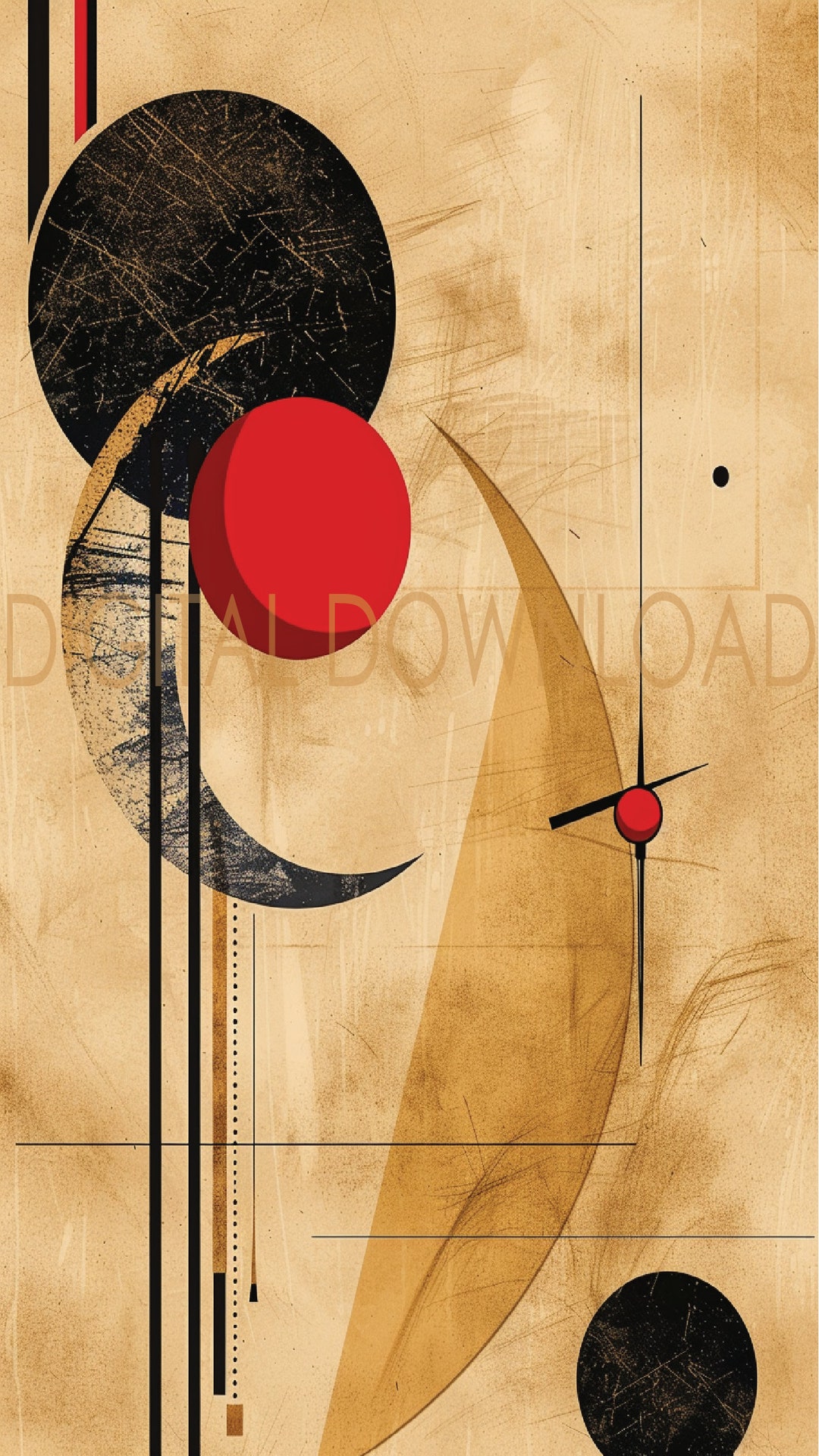Baha Abstract Study 1 - AI Digital Download | Digital Art | Art and ...