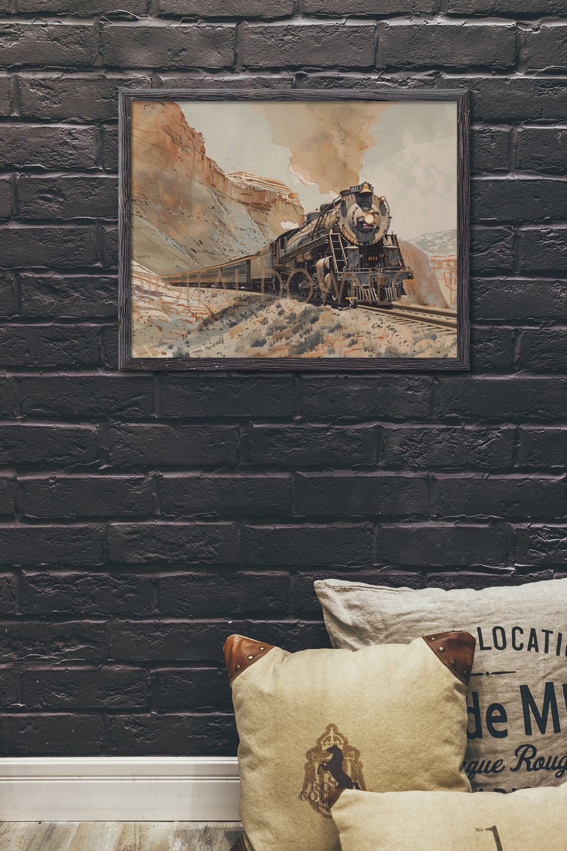 Big Boy No 4014 Locomotive - Printable Wall Art | Digital Wall Art ...
