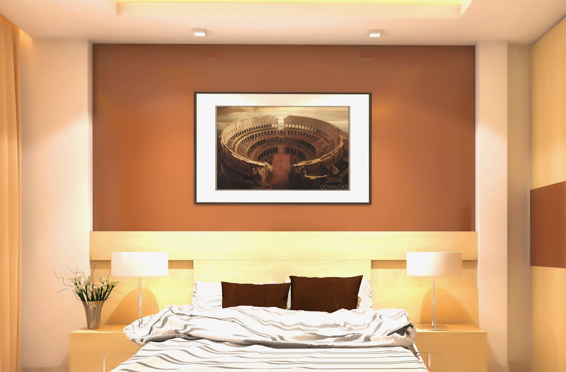 Roman Colosseum in Surrealism II AI Digital Download Digital Art Art ...