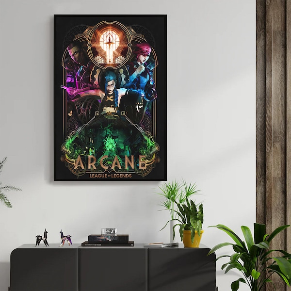 League of Legends Arcane Poster - Etsy