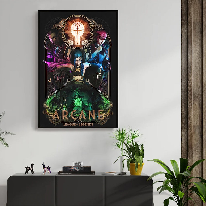 League of Legends Arcane Poster - Etsy