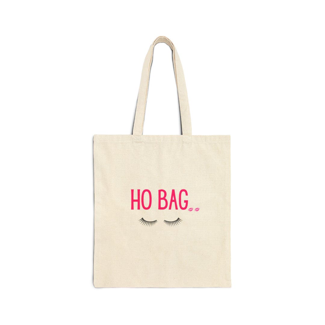 Ho Bag, Hoe Bag, Shopping Tote Bag, Cotton Canvas Tote Bag, Beauty Bag ...