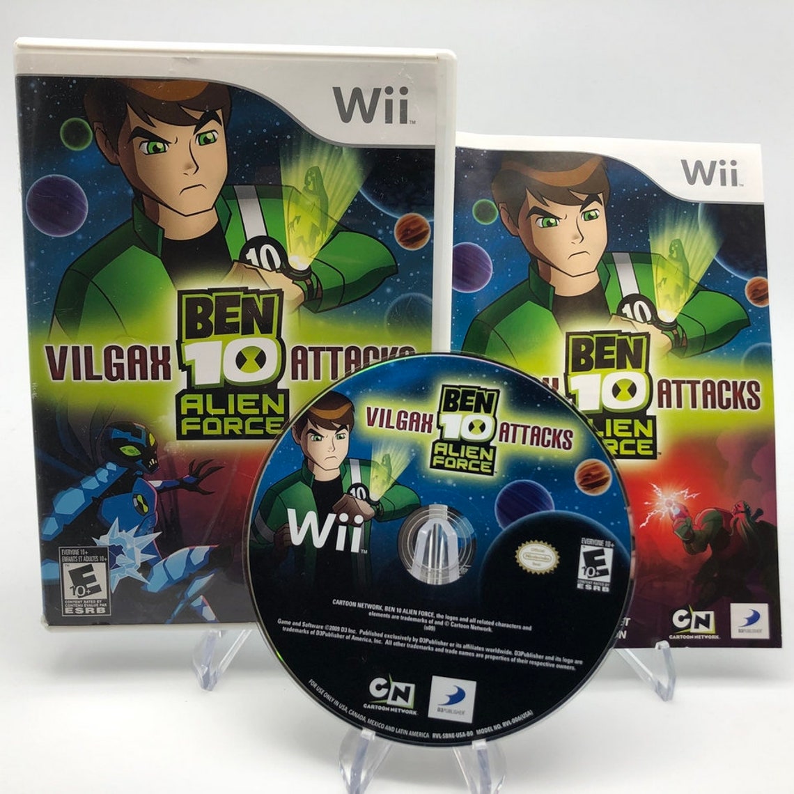 Ben 10: Alien Force Vilgax Attacks nintendo Wii, 2009 Complete W ...
