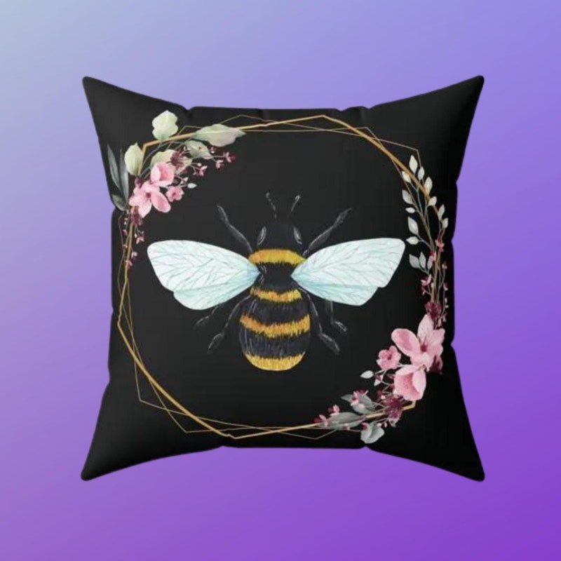 Bee Pillow - Etsy