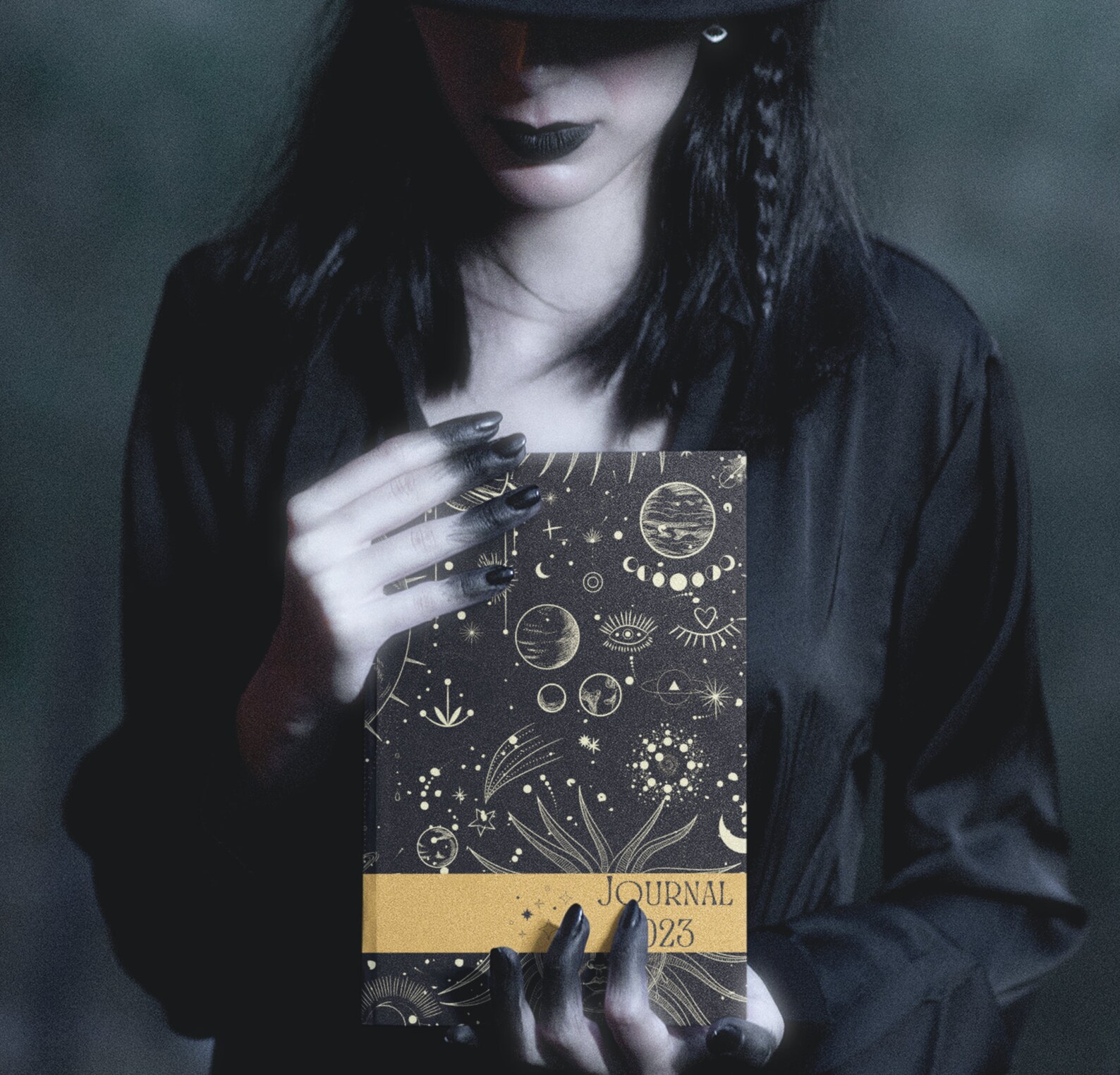 Cosmic Dreams: A Journal for Celestial Musings, Witch Journal, Cosmic ...