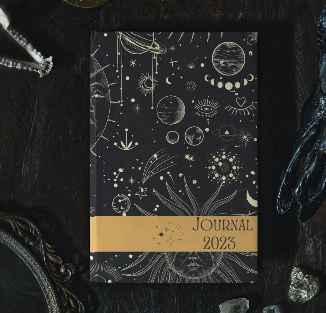Cosmic Dreams: A Journal for Celestial Musings, Witch Journal, Cosmic ...