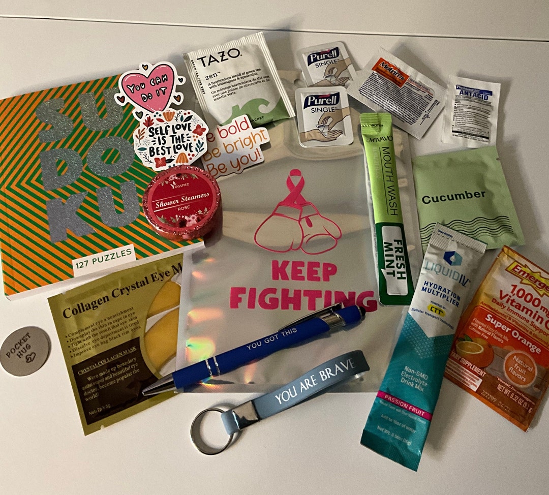 Keep Fighting Cancer Care Package, Self Care Packet, Beat Cancer ...
