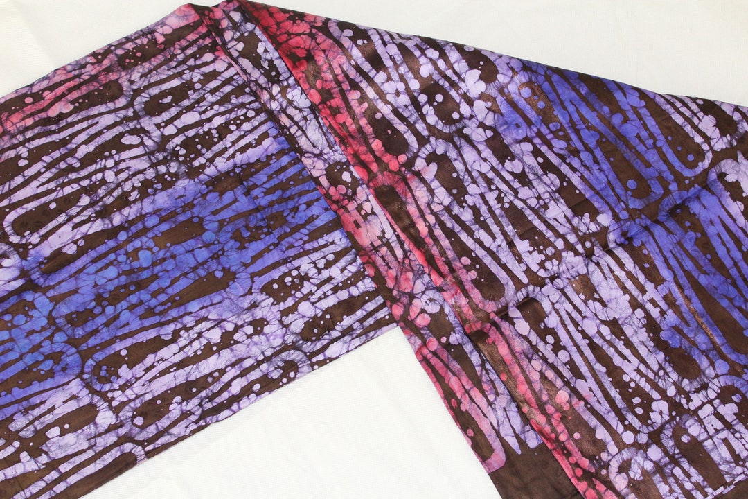 Tie Dye Handmade African Traditional Kampala Batik Fabric Adire Dye ...