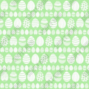 Pastel Easter Digital Papers, Seamless Easter Themed Digital Paper Pack, Decorated Easter Eggs ...