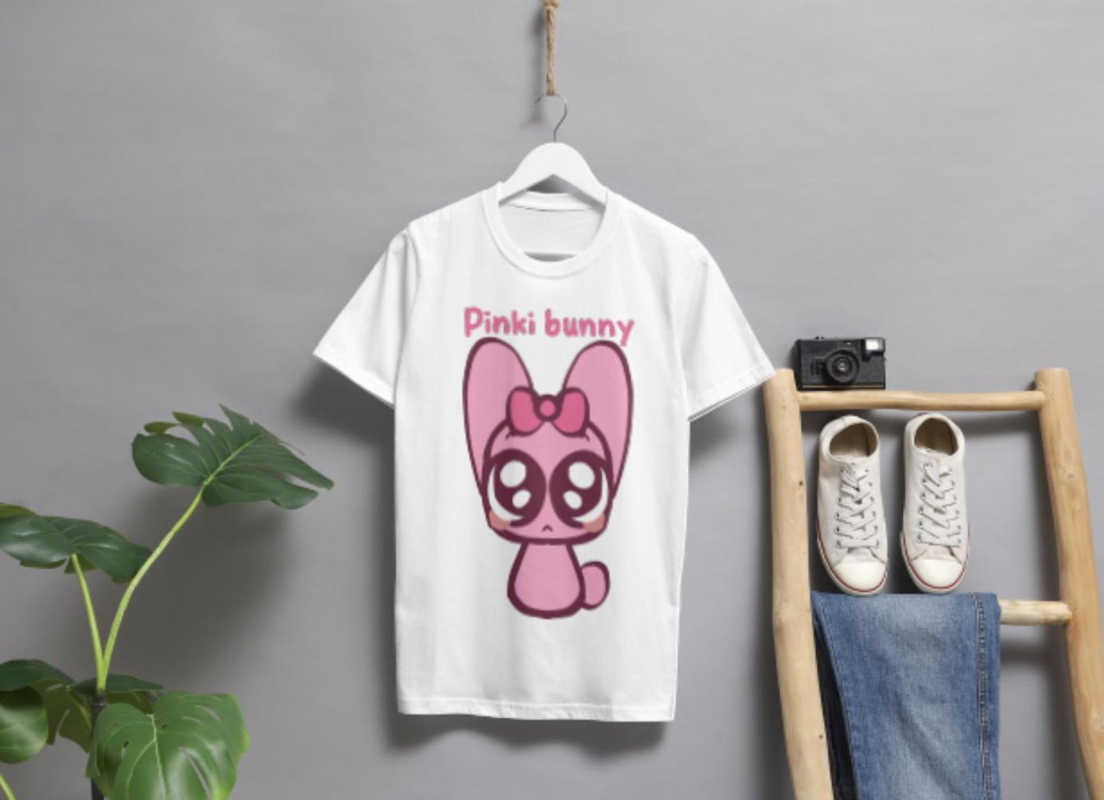 Sprunki Pinky Bunny-themed Decor Adorable Bunny Gifts for Kids Perfect ...