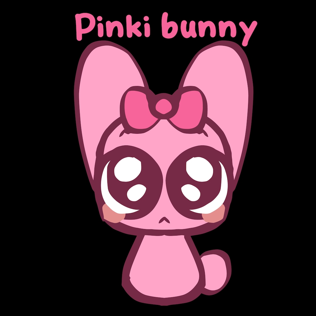 Sprunki Pinky Bunny-themed Decor Adorable Bunny Gifts for Kids Perfect ...