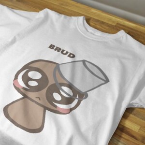 BRUD BROWN Sprunki Digital Downloads, Funny Cartoon Printable, Quirky ...