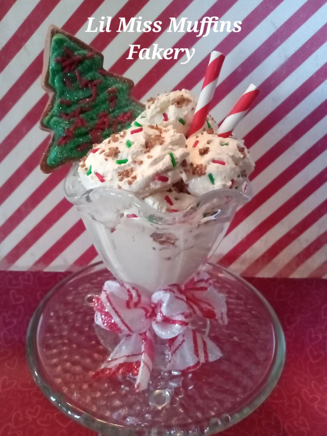 Christmas Icecream Cookie Sundae, Christmas Sundae, Holiday Cookie ...
