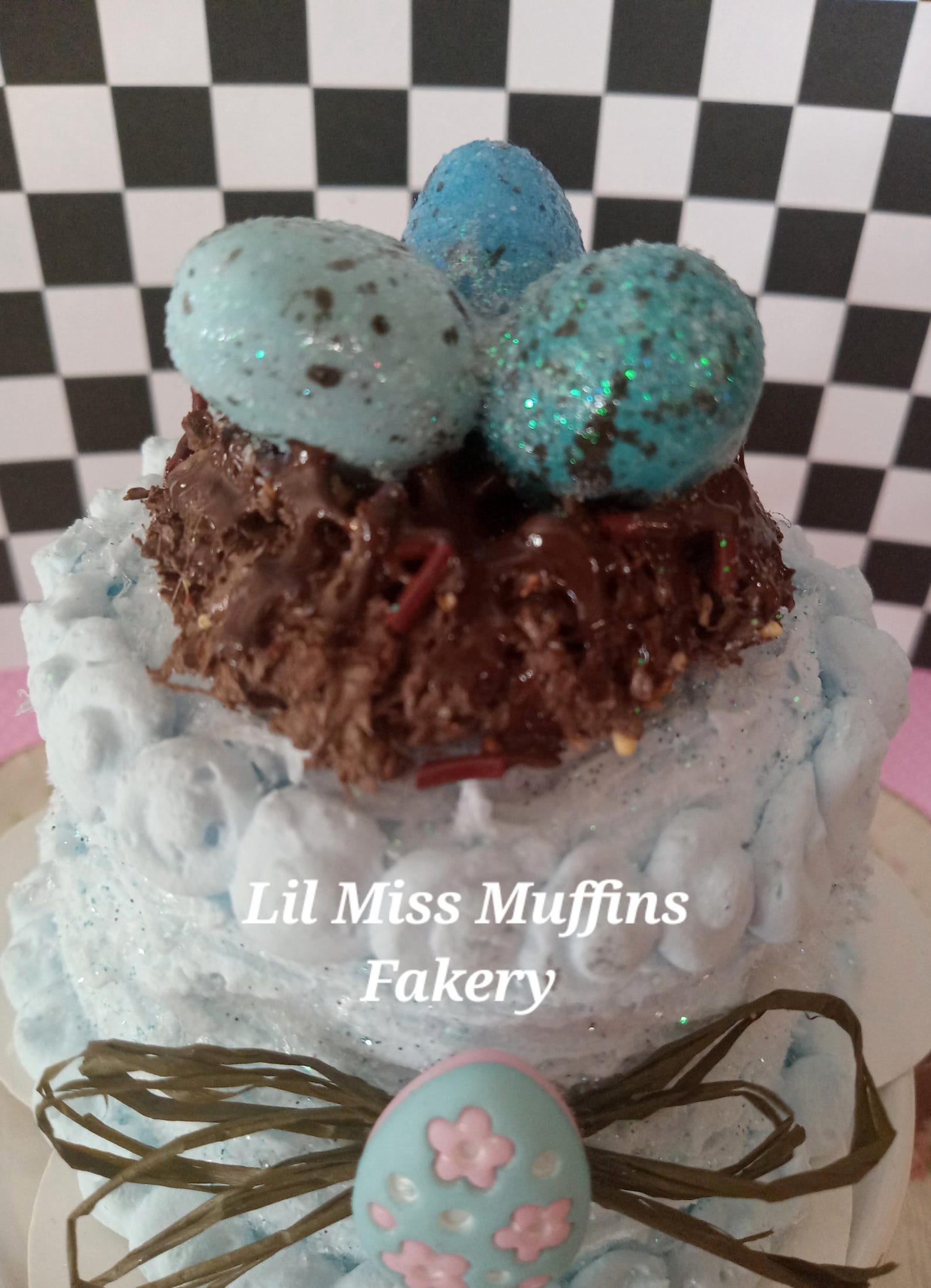 Easter Cake, Easter Mine Cake, Easter Faux Cake, Easter Fake Bake ...