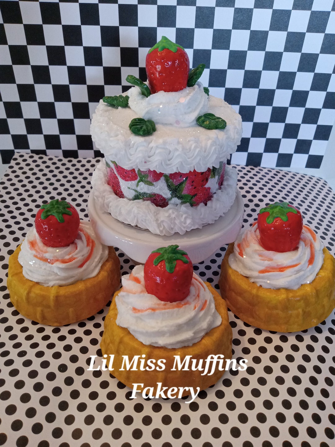 Strawberry Shortcake, Faux/fake Bake, Summer Fake Bake, Strawberry ...